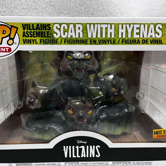 Funko | Toys | Disney Villains Scar With Hyenas Vinyl Figure | Poshmark